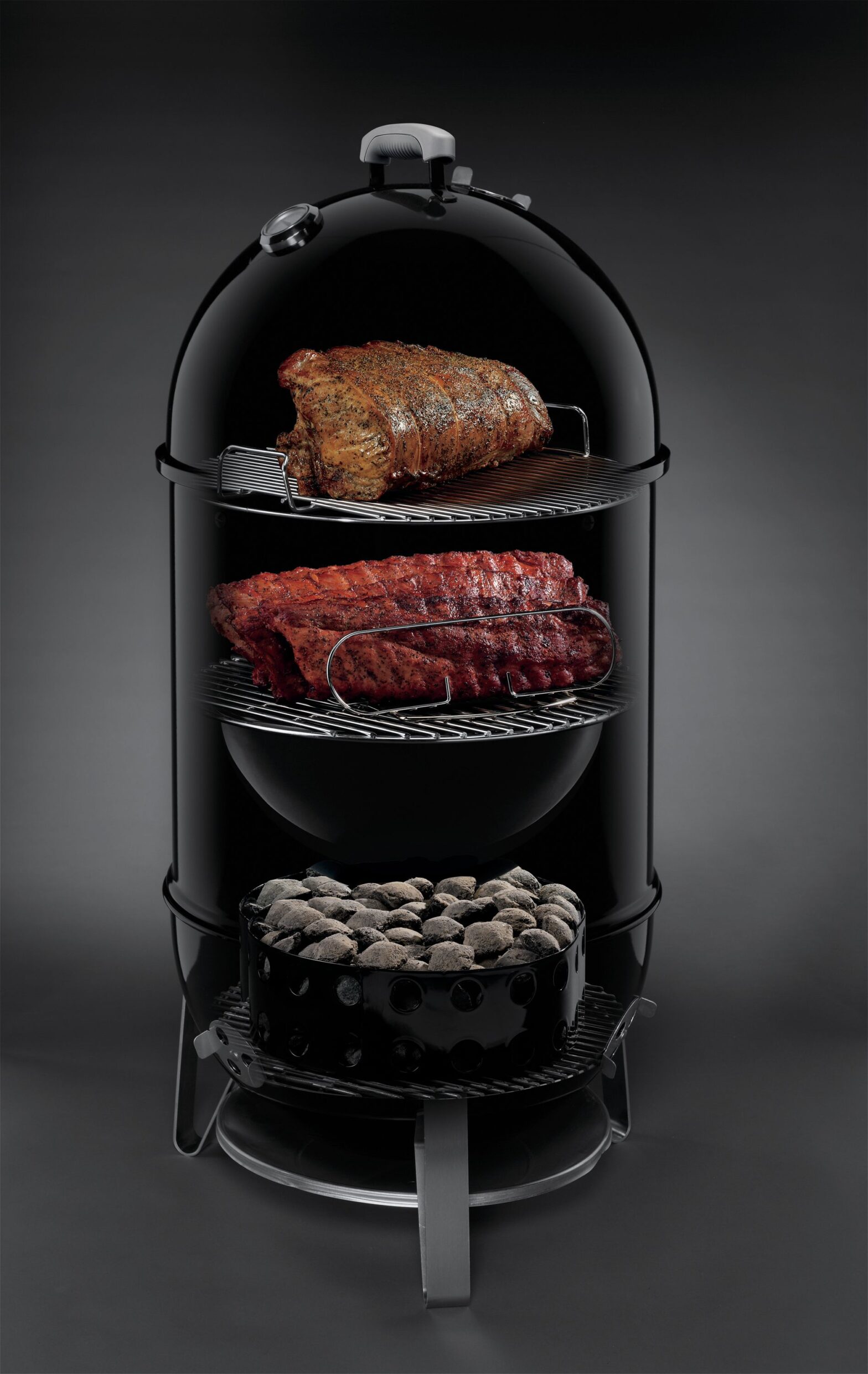 WEBER 47CM SMOKEY MOUNTAIN COOKER - Barbeques.com.au